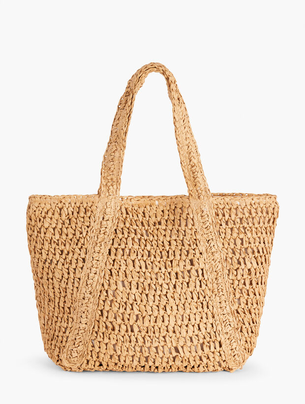 Hat Attack Bora Paper Straw Tote | Talbots