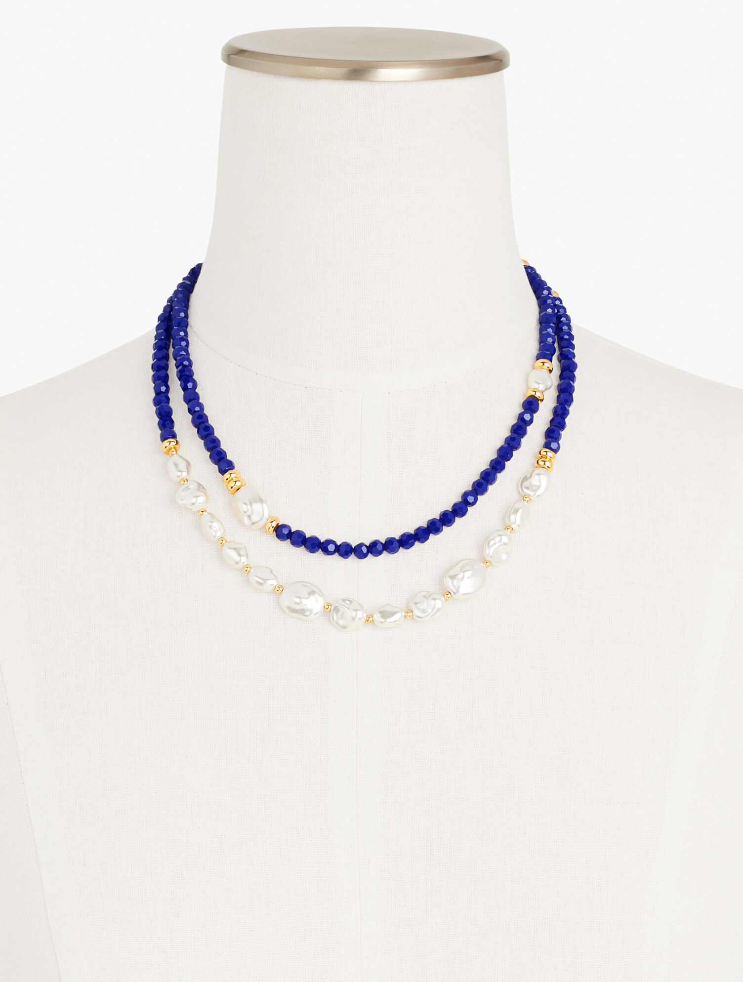 Mixed Pearl Necklace | Talbots