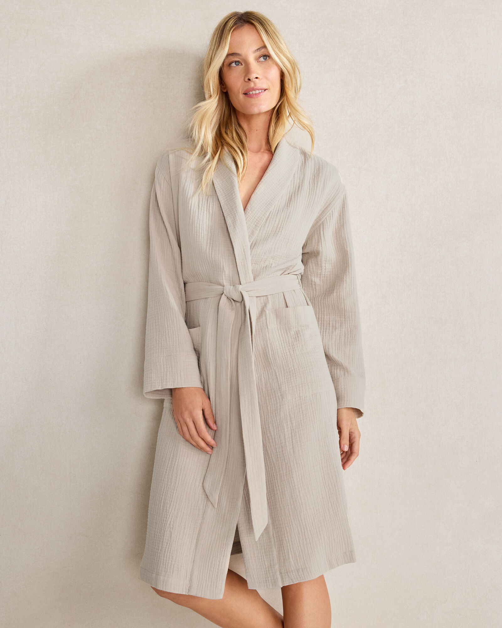 Organic Cotton Gauze Robe | Haven Well Within