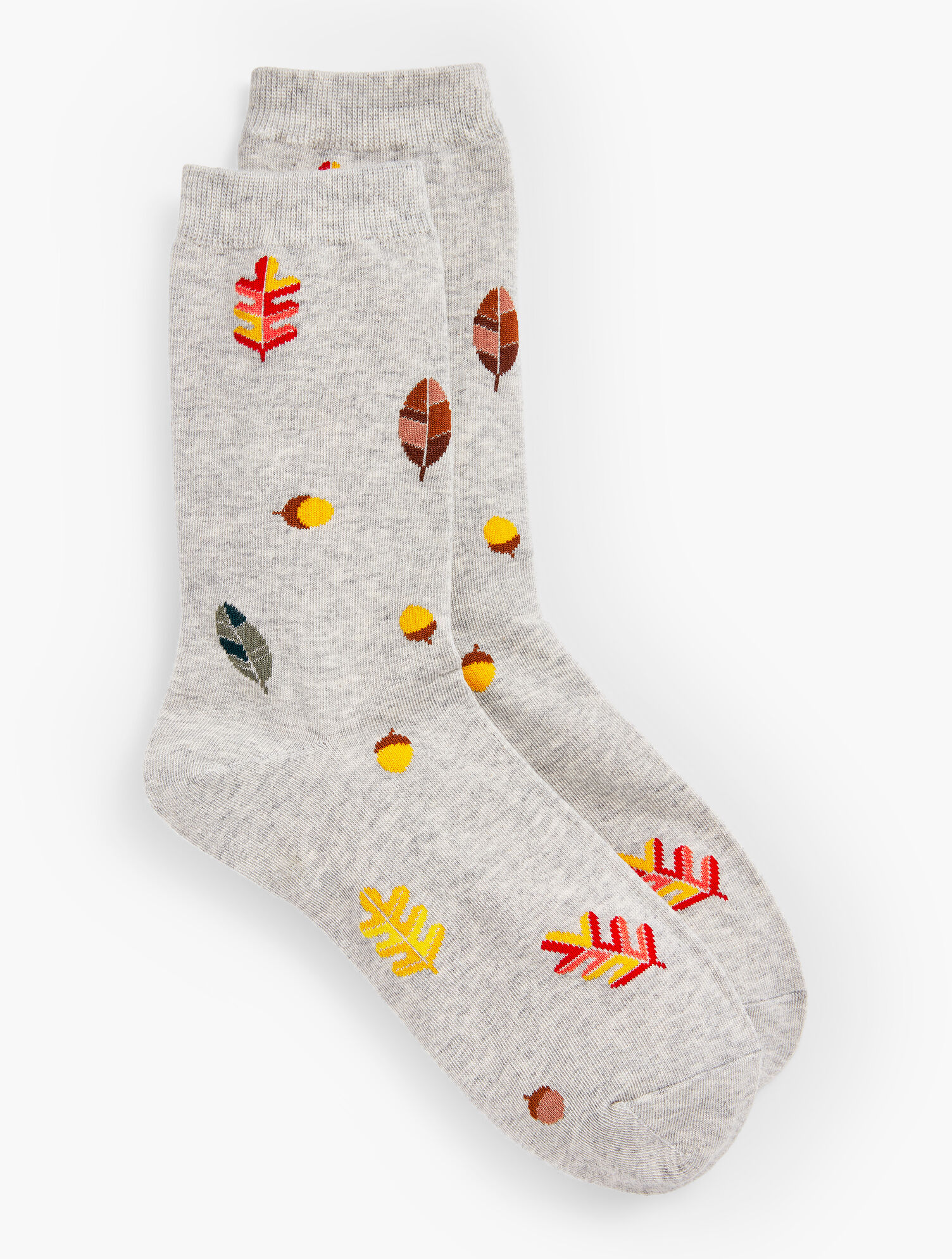 Falling Leaves Trouser Socks | Talbots