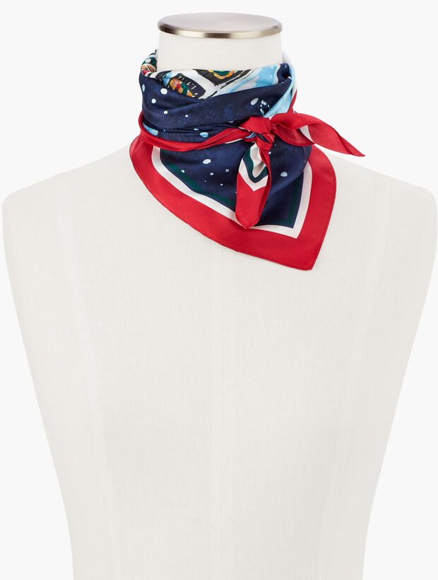 Winter Wonderland Square Scarf | Talbots