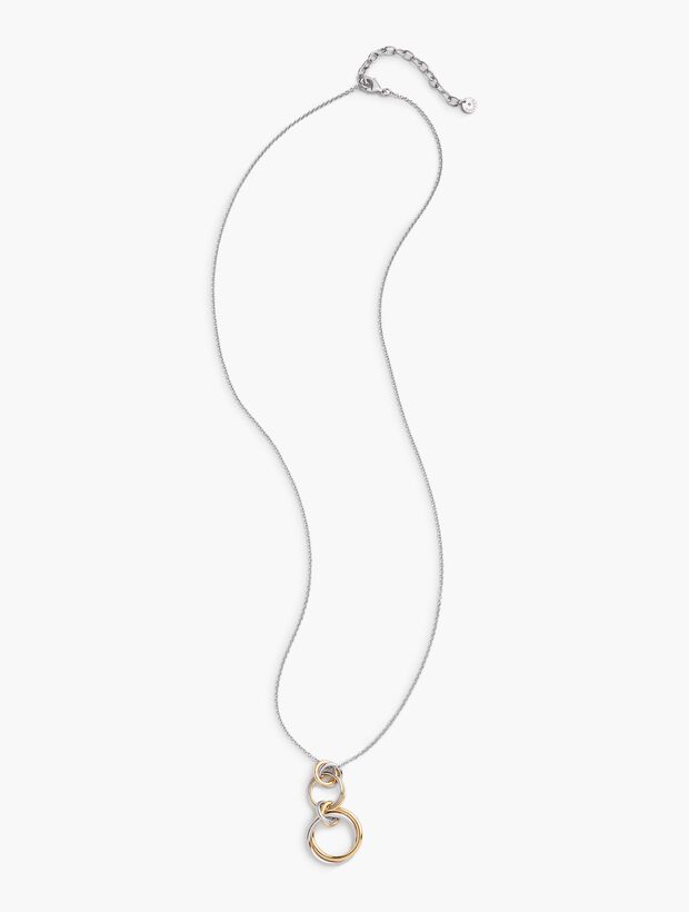 Interlocking Rings Pendant | Talbots