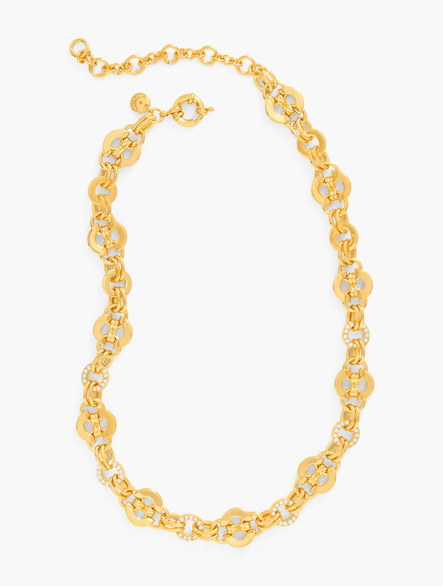 Interlocking Chain Link Necklace | Talbots