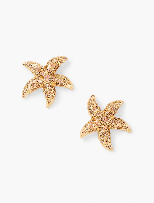 Statement Starfish Earrings | Talbots