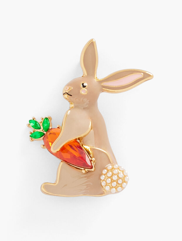 Spring Bunny Brooch | Talbots