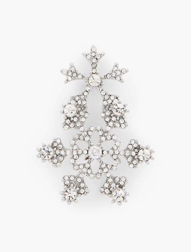 Classic Snowflake Brooch | Talbots
