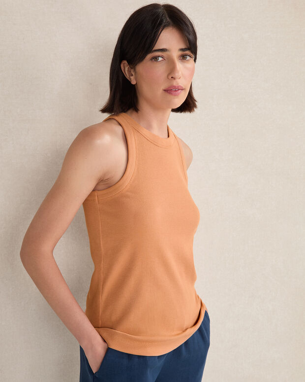 Essential Organic Cotton Racerback Tank | Haven Well Within
