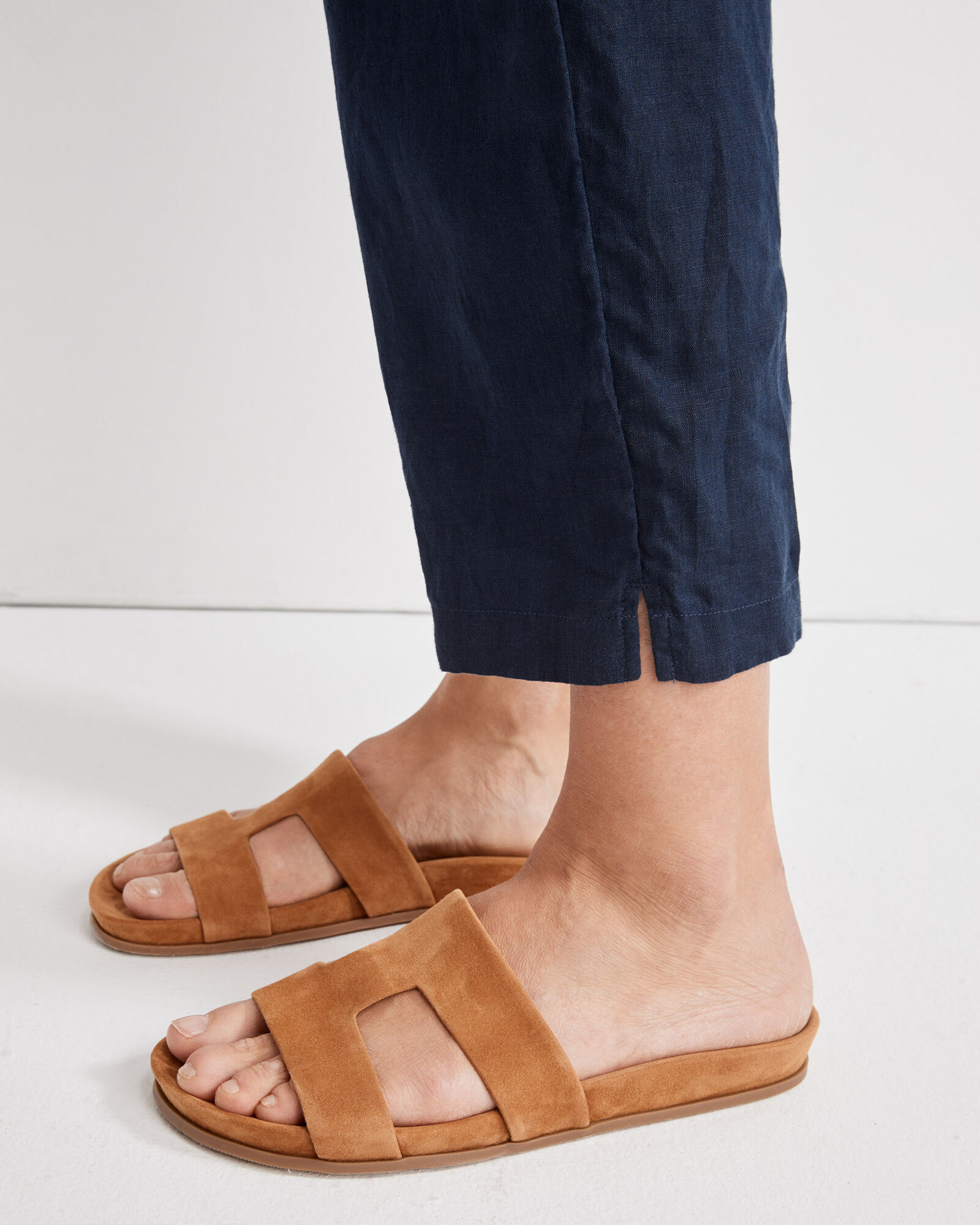 Suede Cutout Slides | Haven Well Within