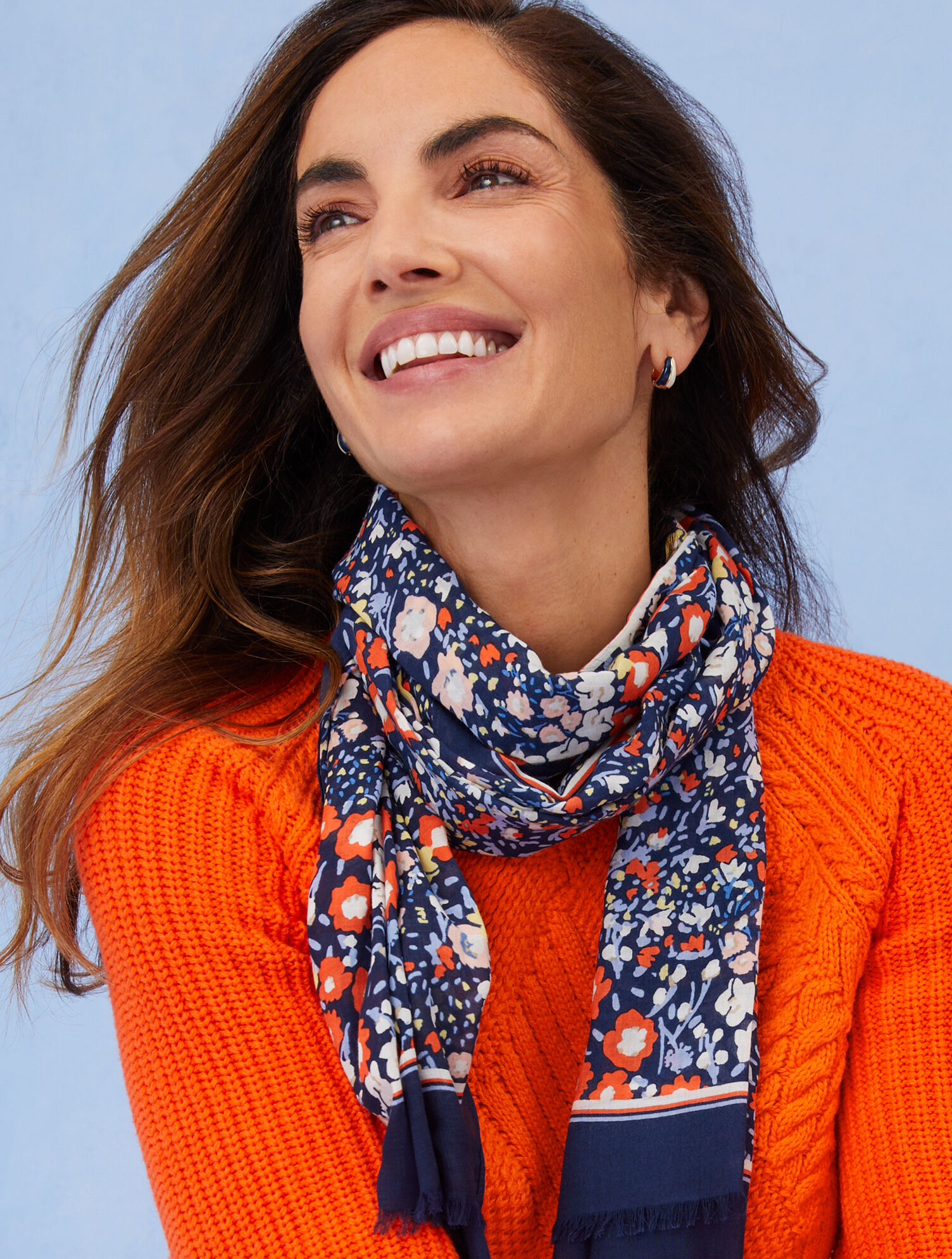 Floral Garden Oblong Scarf | Talbots