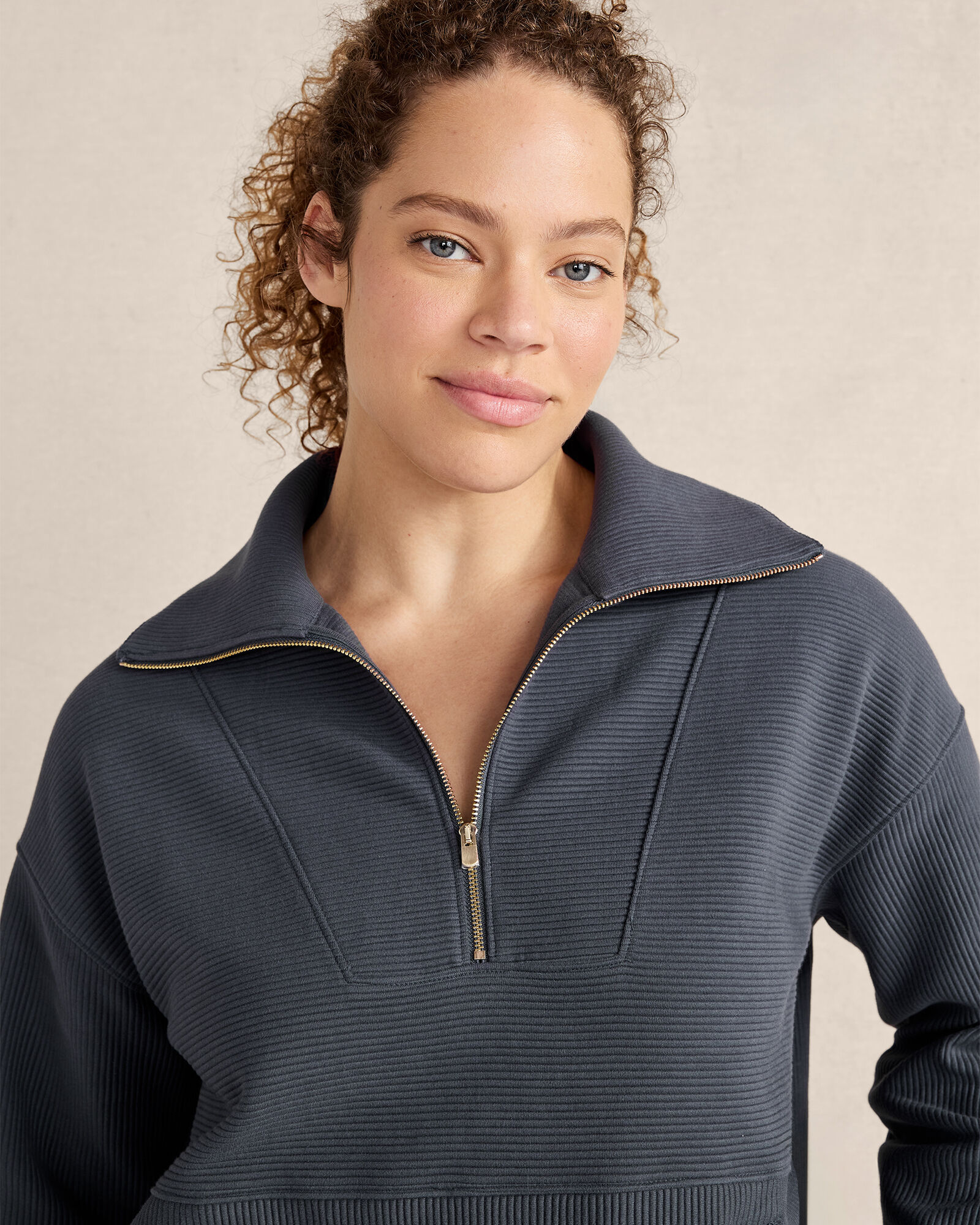 Balance Organic Cotton Ottoman Rib Pullover | Haven Well Within
