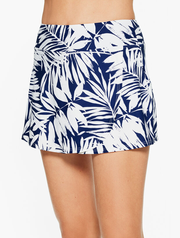 Sun Ocean Sand Wrap Skort - Enchanted Foliage | Talbots