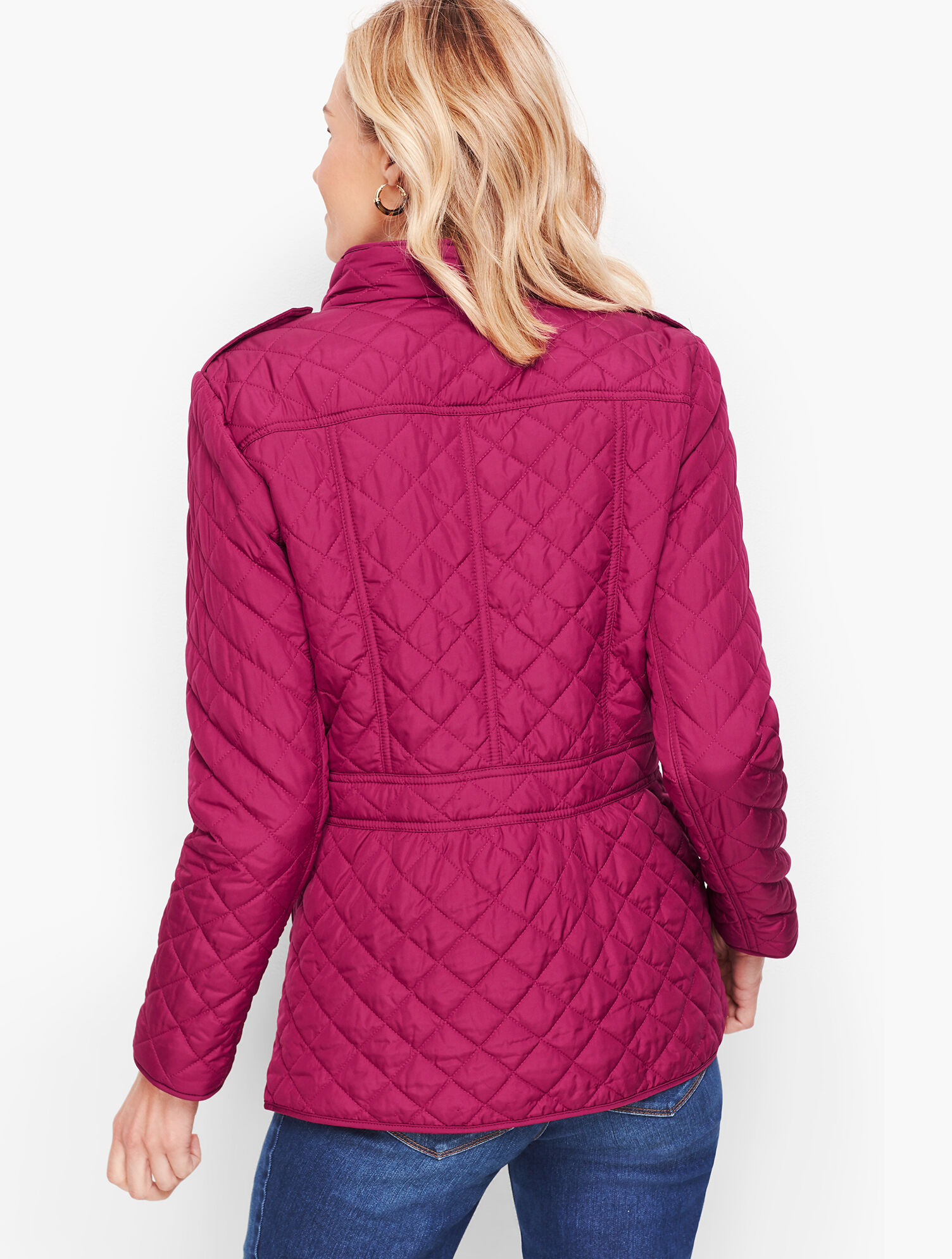 Diamond Quilted Jacket | Talbots