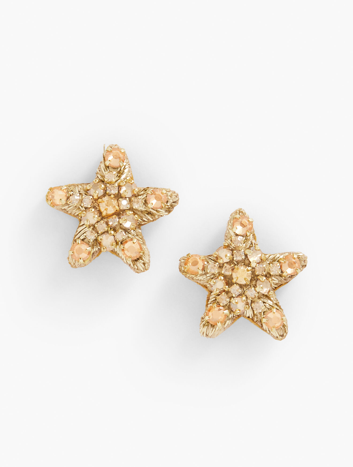 Mignonne Gavigan for Talbots Embellished Star Stud Earrings | Talbots