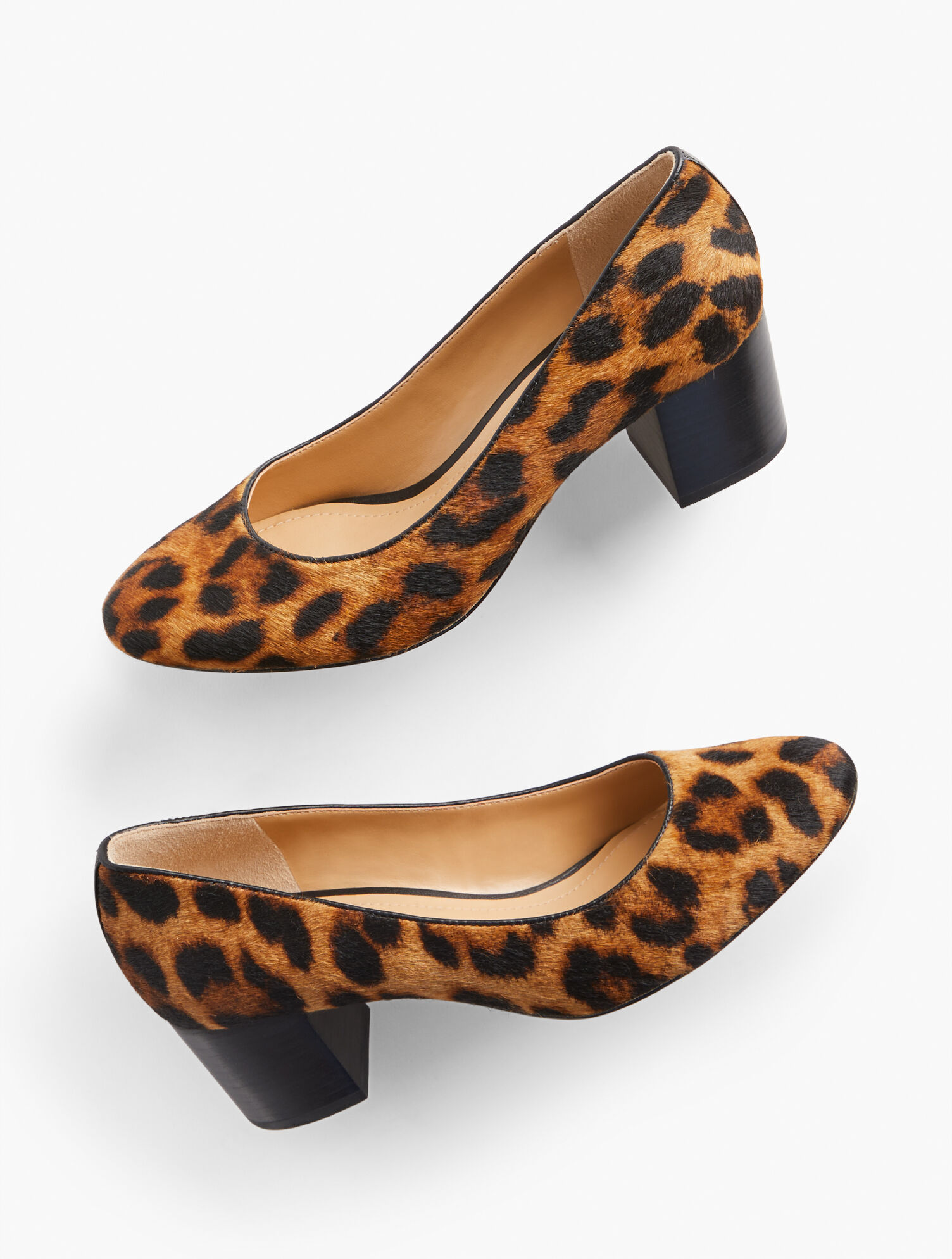 Isa Calf Hair Leopard Pumps | Talbots