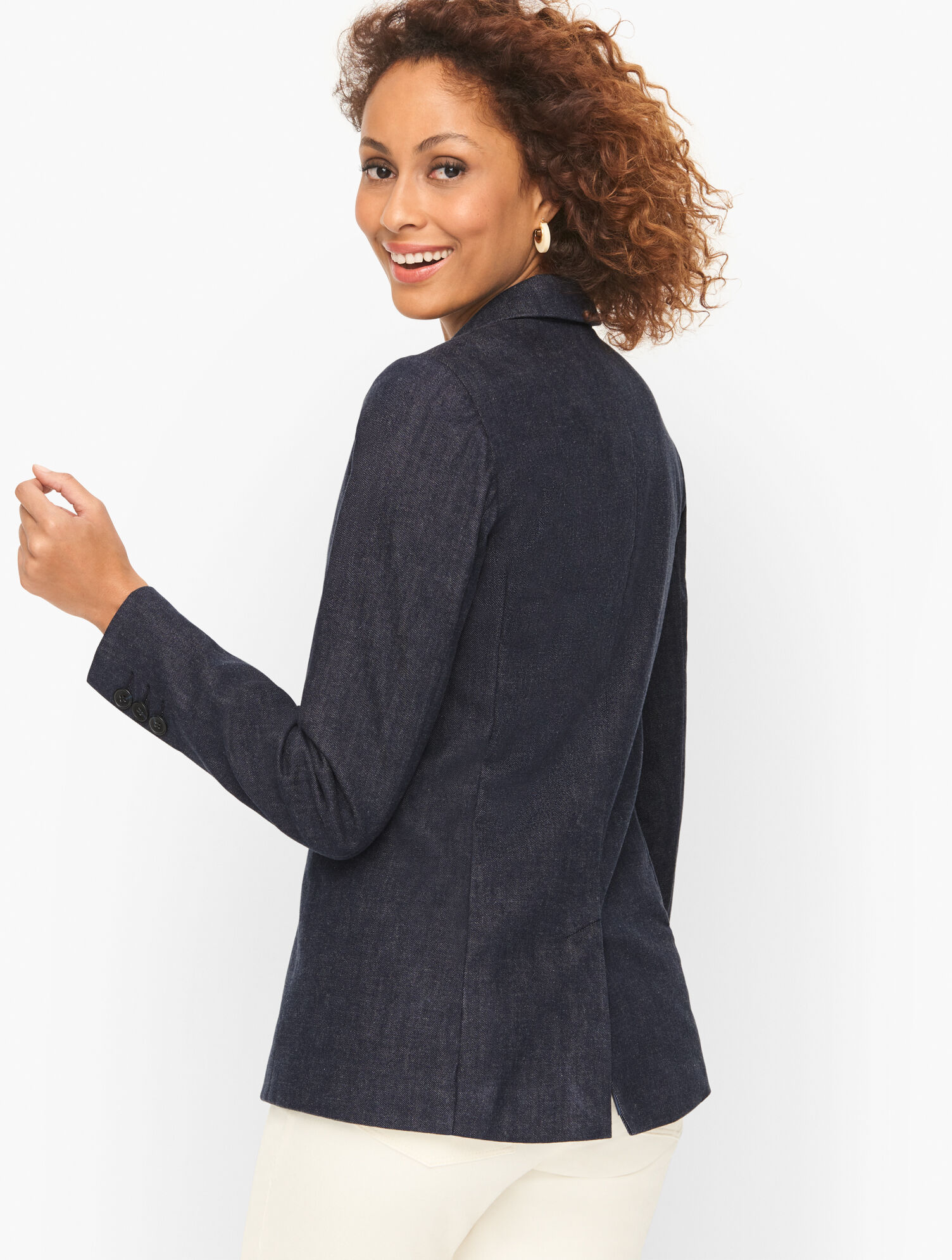 Classic Denim Blazer | Talbots