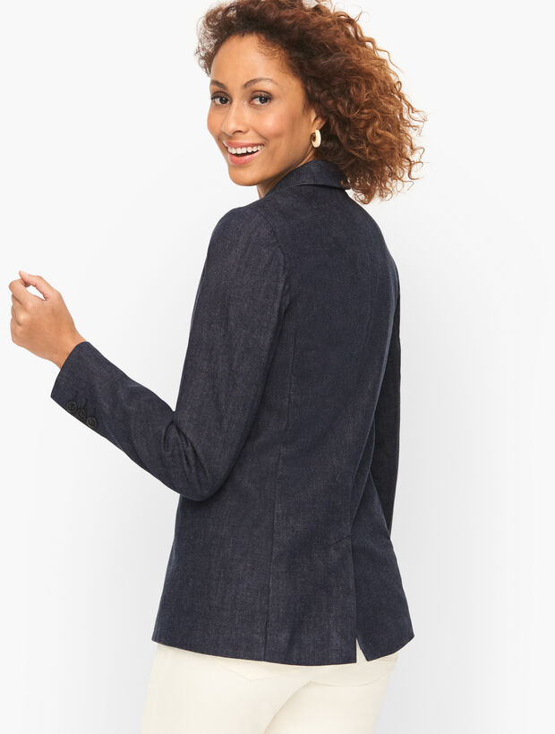 Classic Denim Blazer | Talbots