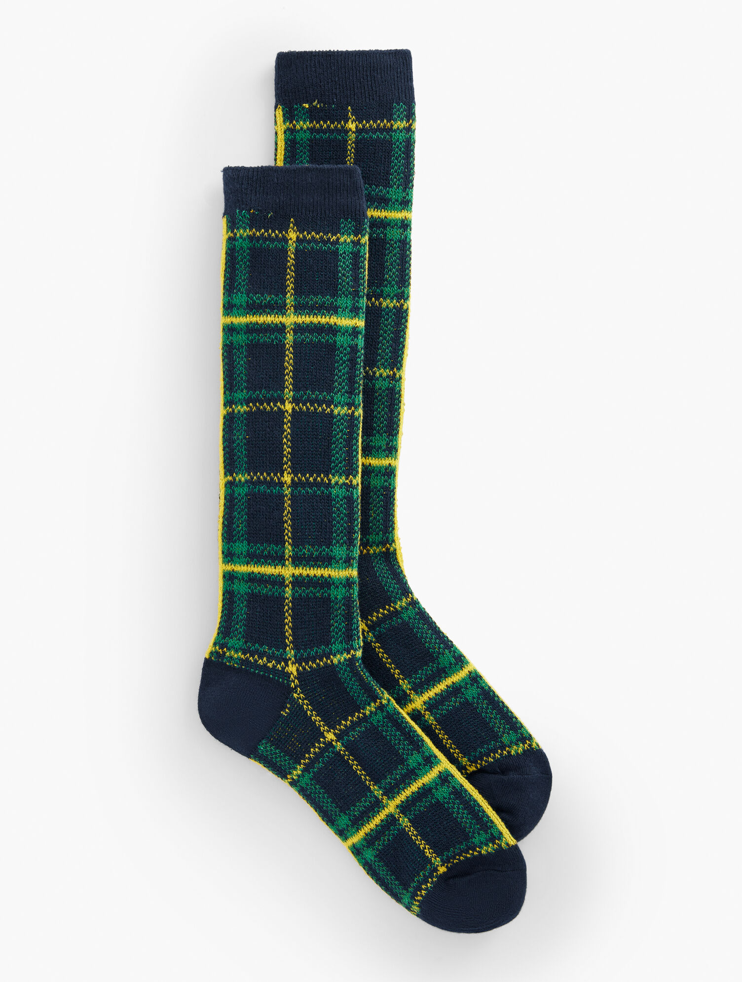 Cabin Plaid Boot Socks | Talbots