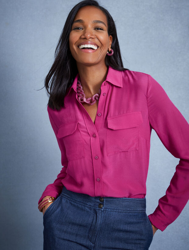 Soft Boyfriend Shirt | Talbots