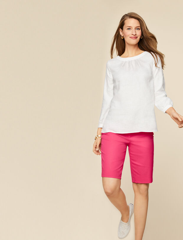 Perfect Bermuda Shorts - Solid | Talbots