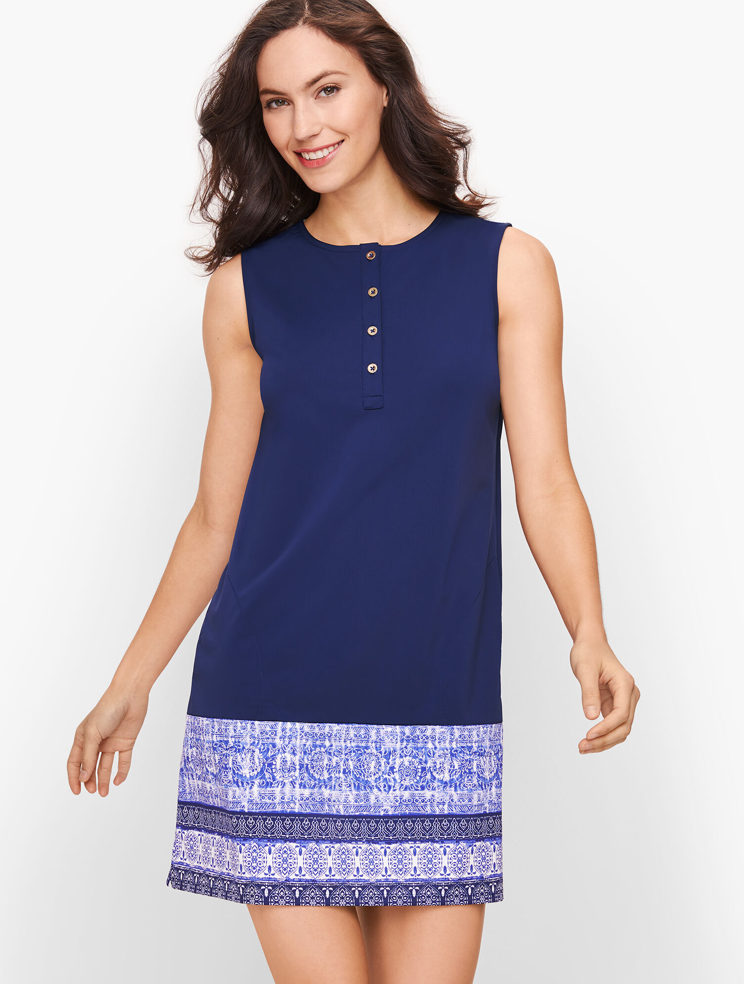 Cabana Life® Sleeveless Swim Dress | Talbots