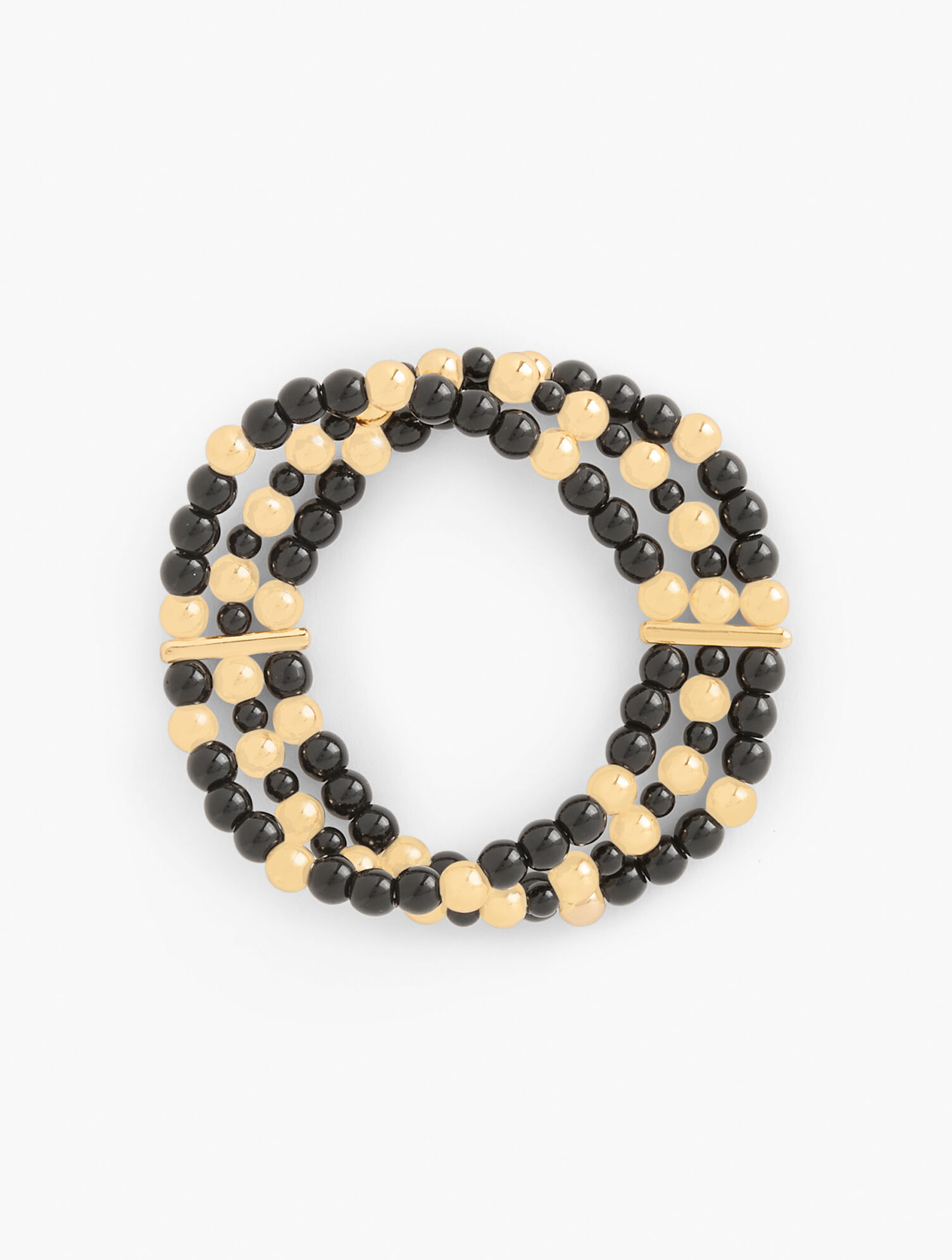 Back In Black Stretch Bracelet | Talbots
