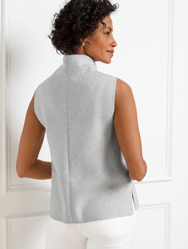 Cowl-Neck Sweater Shell - Metallic | Talbots