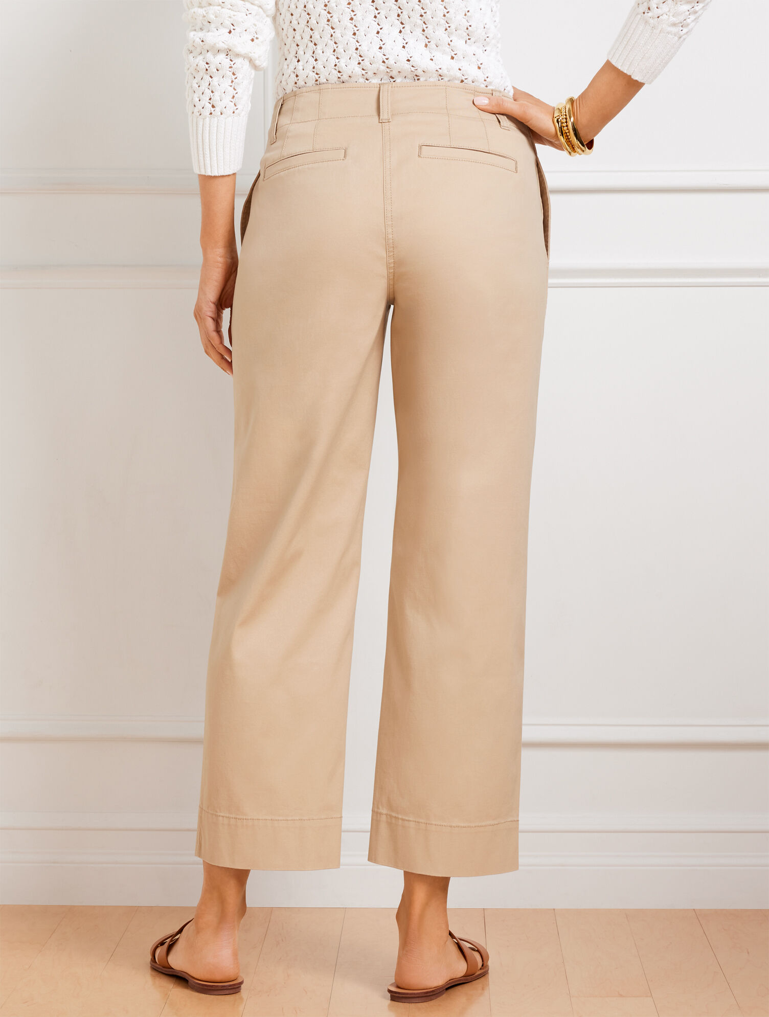Talbots New England Crop Chinos | Talbots