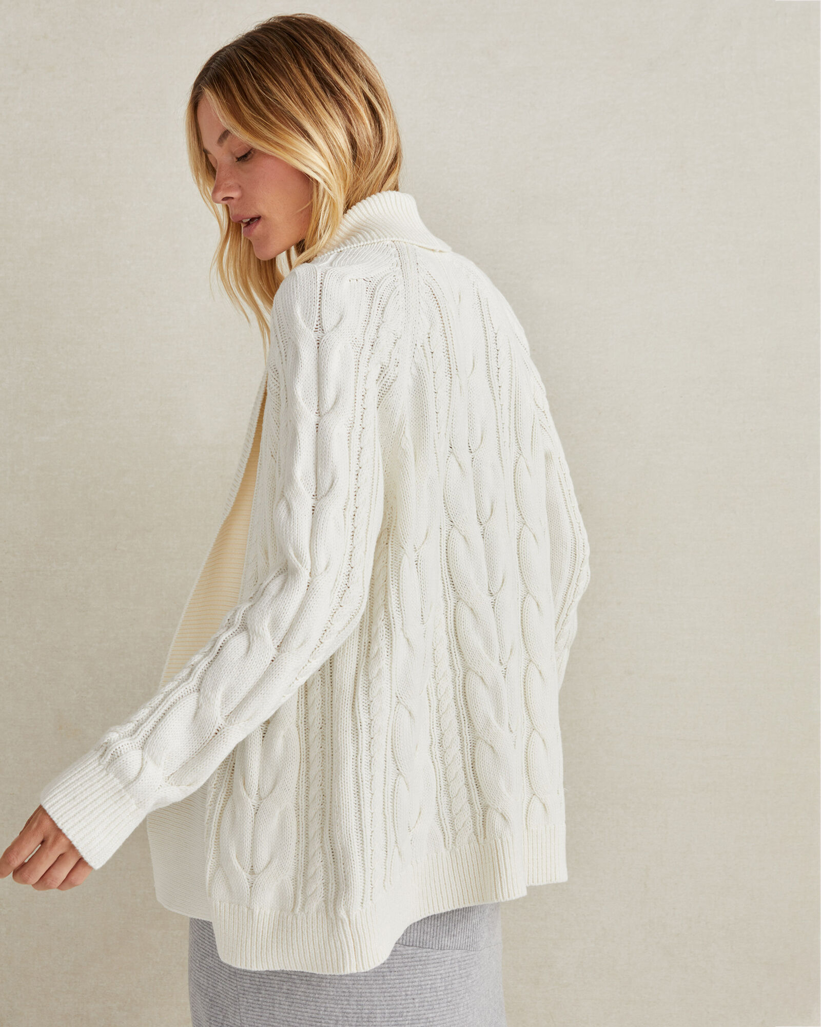 Cable Knit Cardigan | Haven Well Within