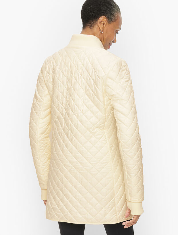 Quilted Long Jacket | Talbots
