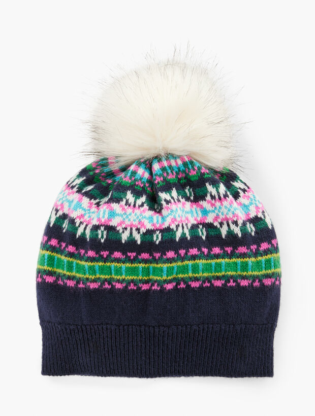 Merry Fair Isle Beanie | Talbots