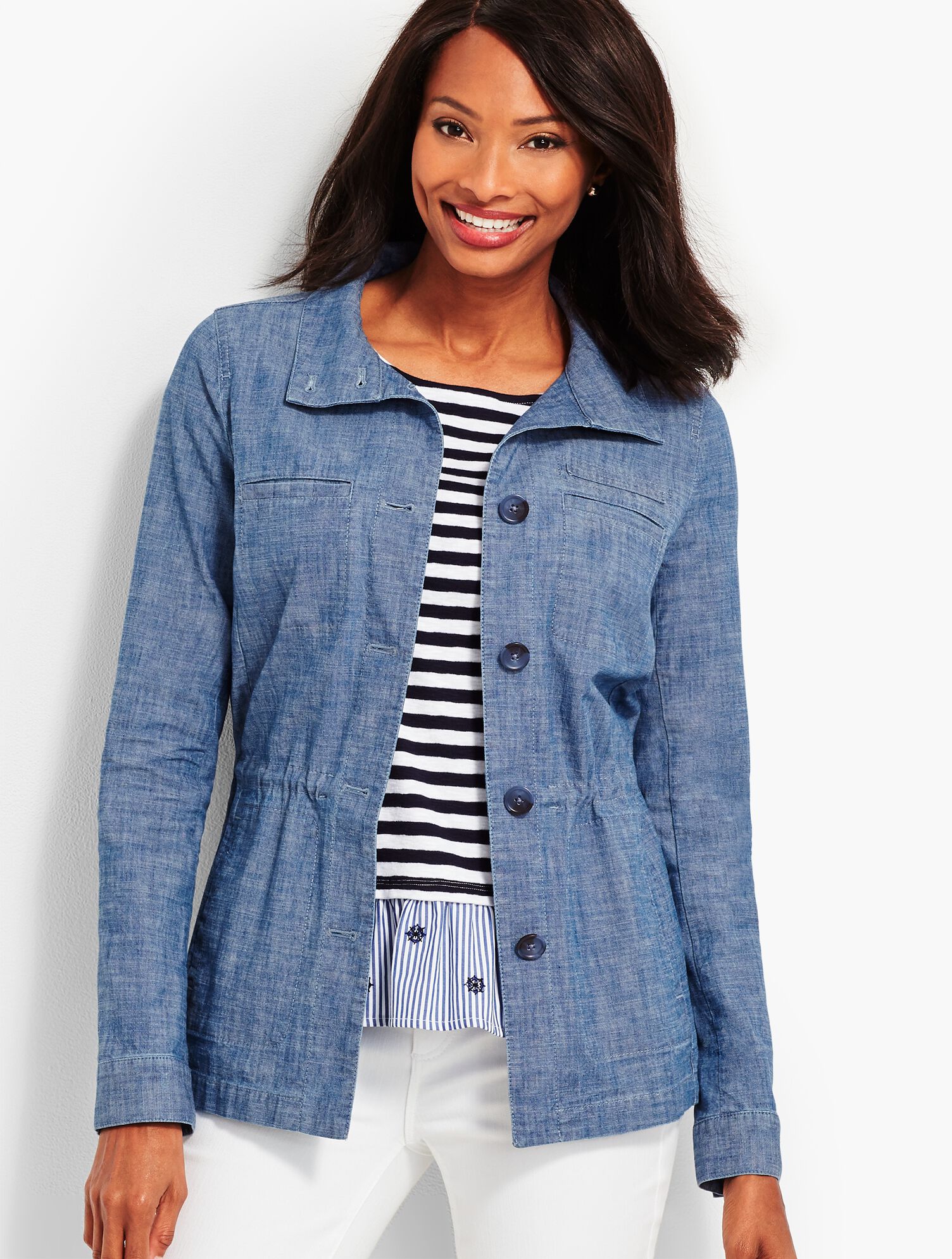 chambray denim jacket