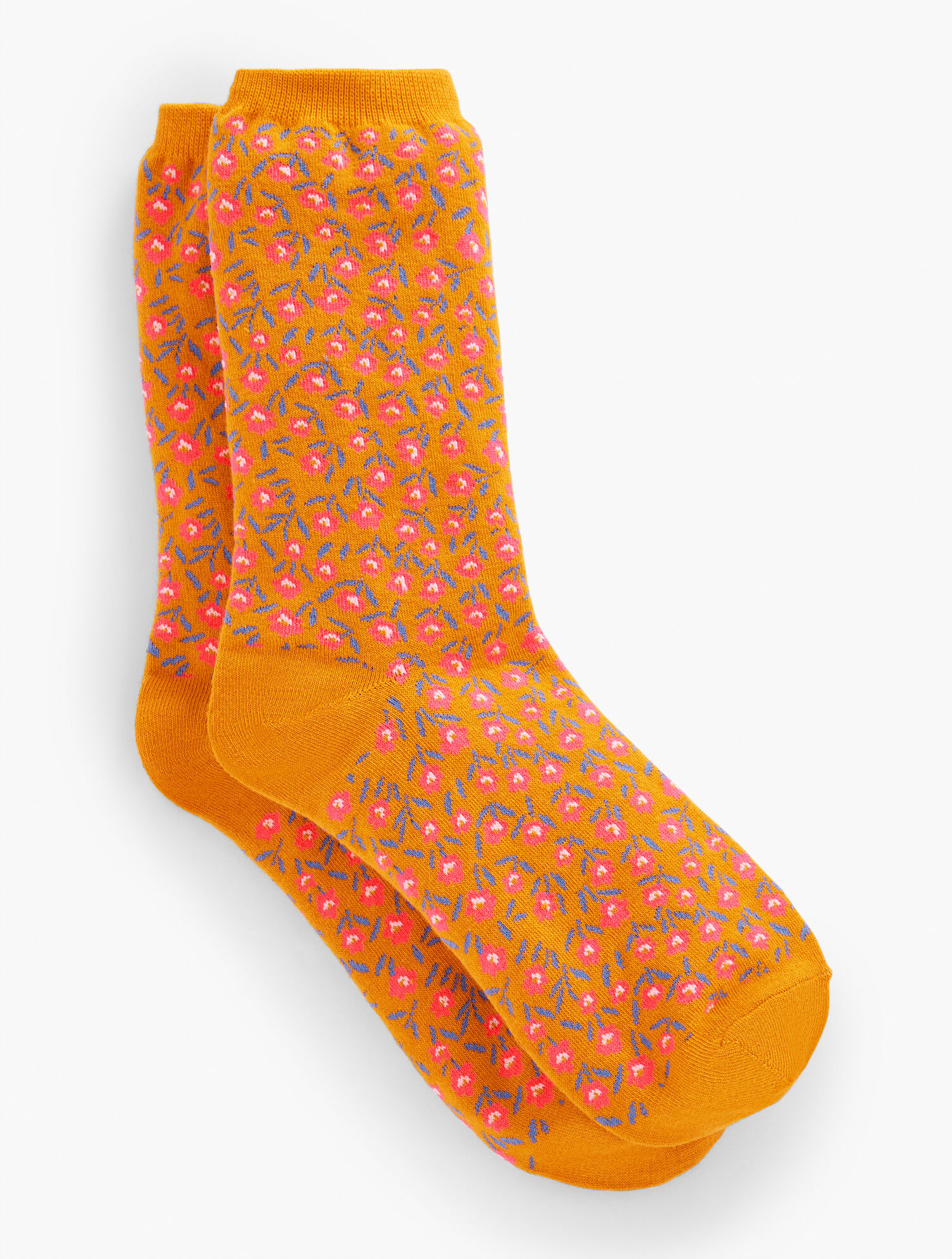 Fall Floral Trouser Socks | Talbots