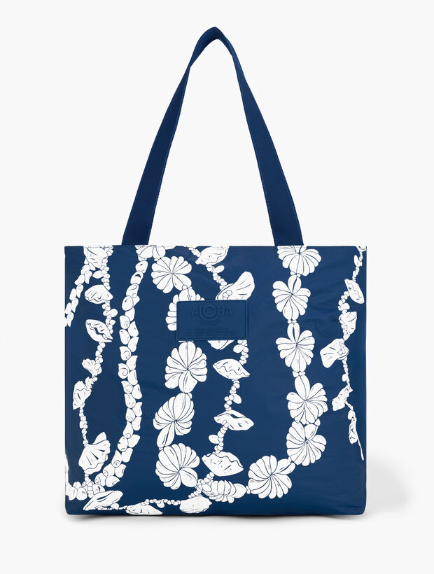Aloha Collection Shell Lei Day Tripper Tote | Talbots