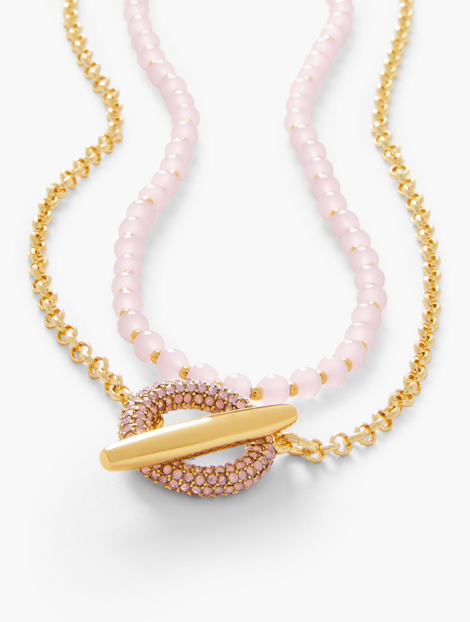 Modern Layered Necklace | Talbots