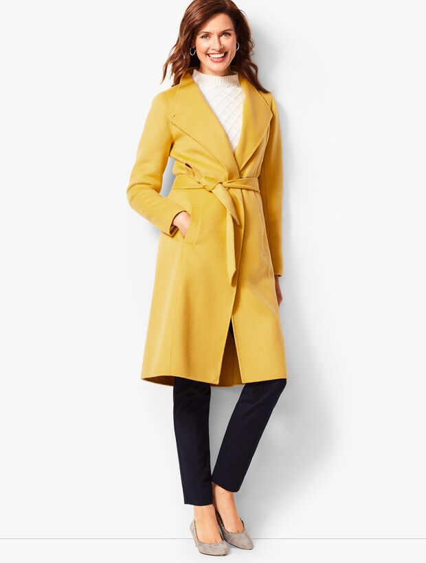 Belted Double-Face Coat | Talbots