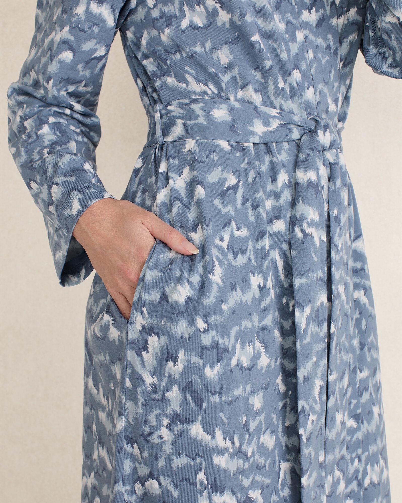 Organic Cotton Jersey Wave Robe | Haven Well Within