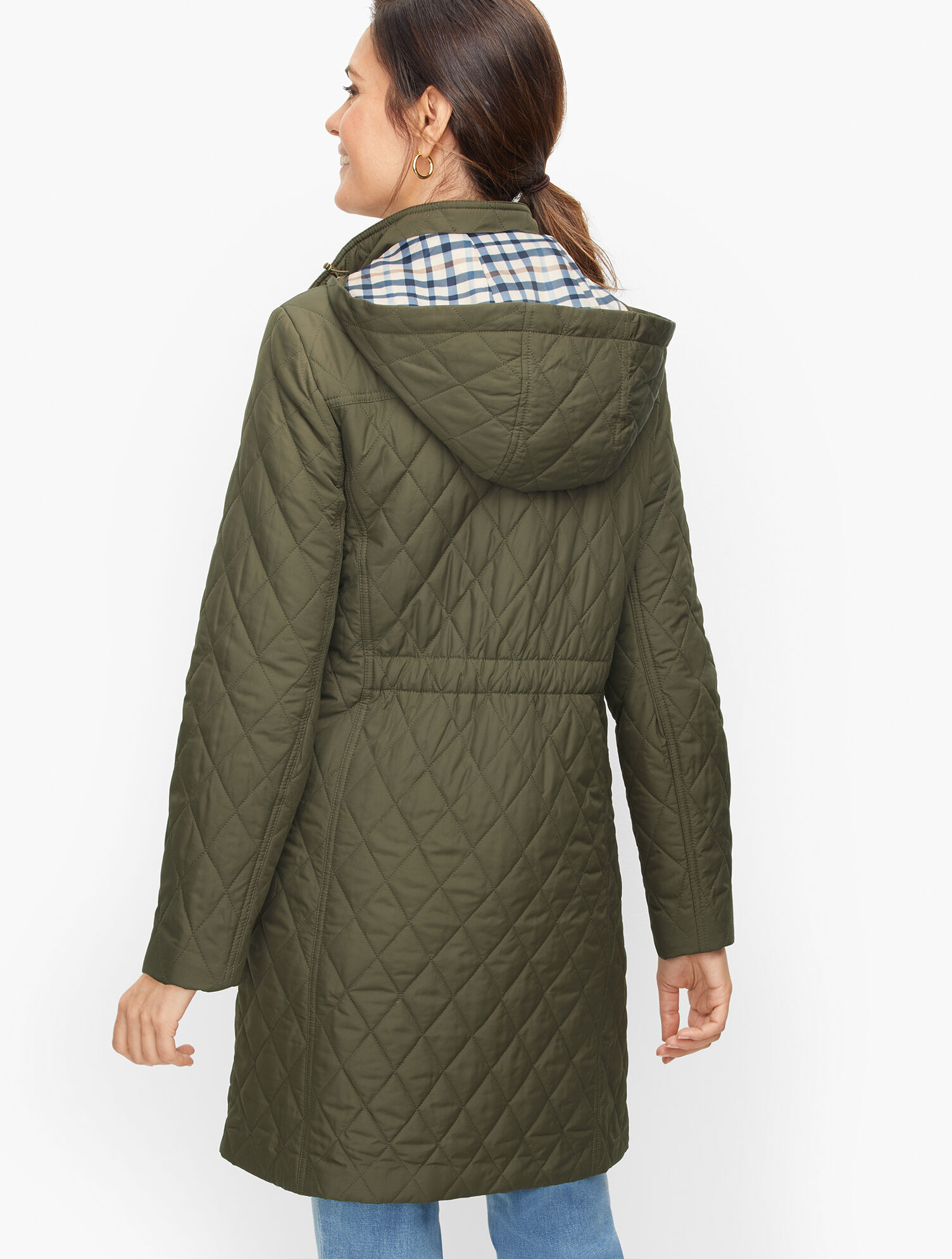 Long Quilted Coat | Talbots
