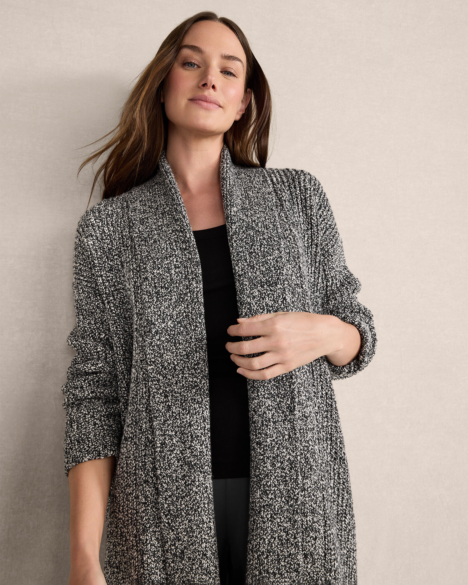 Marled Knit Duster Cardigan | Haven Well Within