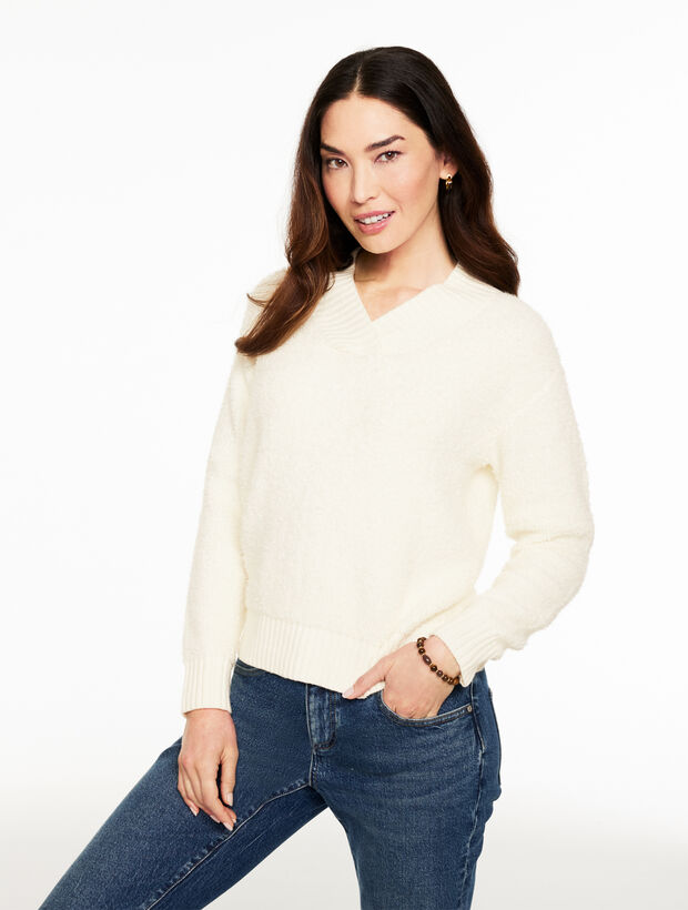Loop Stitch Sweater | Talbots