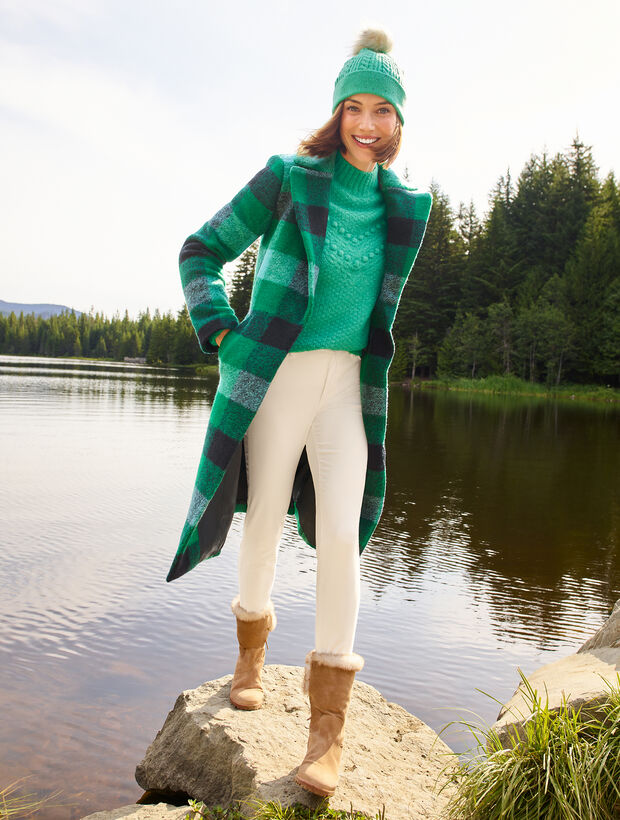 Buffalo Check Coat | Talbots