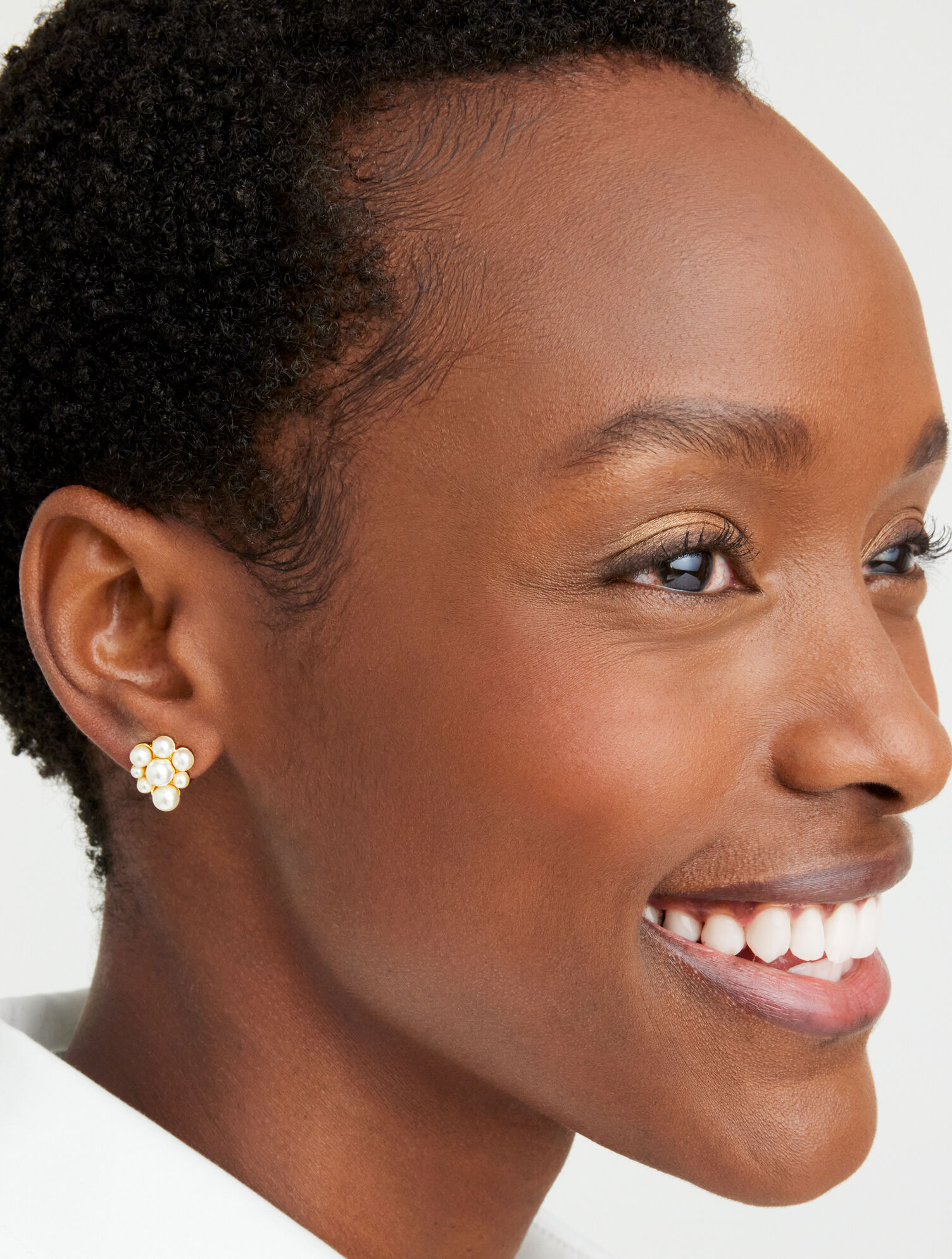 Pearl Cluster Stud Earrings | Talbots