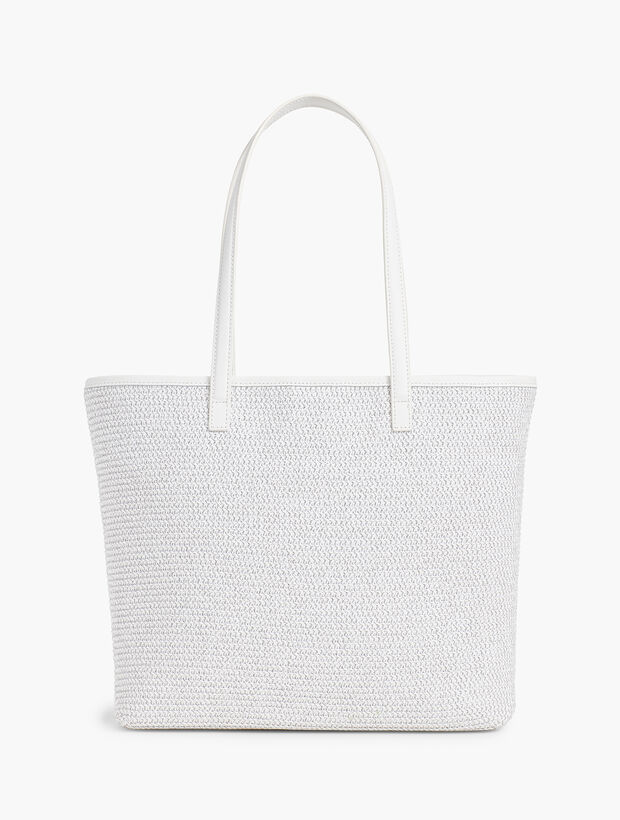 Straw Tote Bag | Talbots