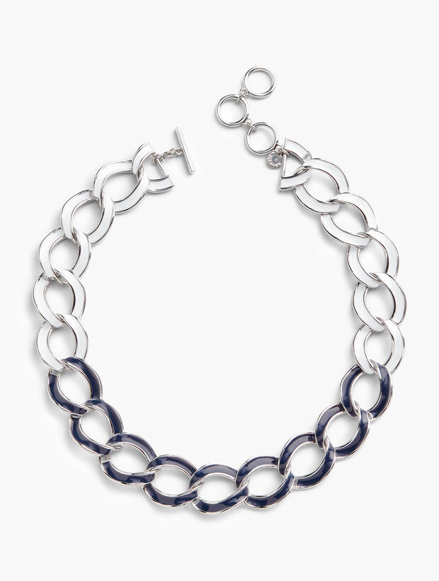 Chain-Link Statement Necklace | Talbots