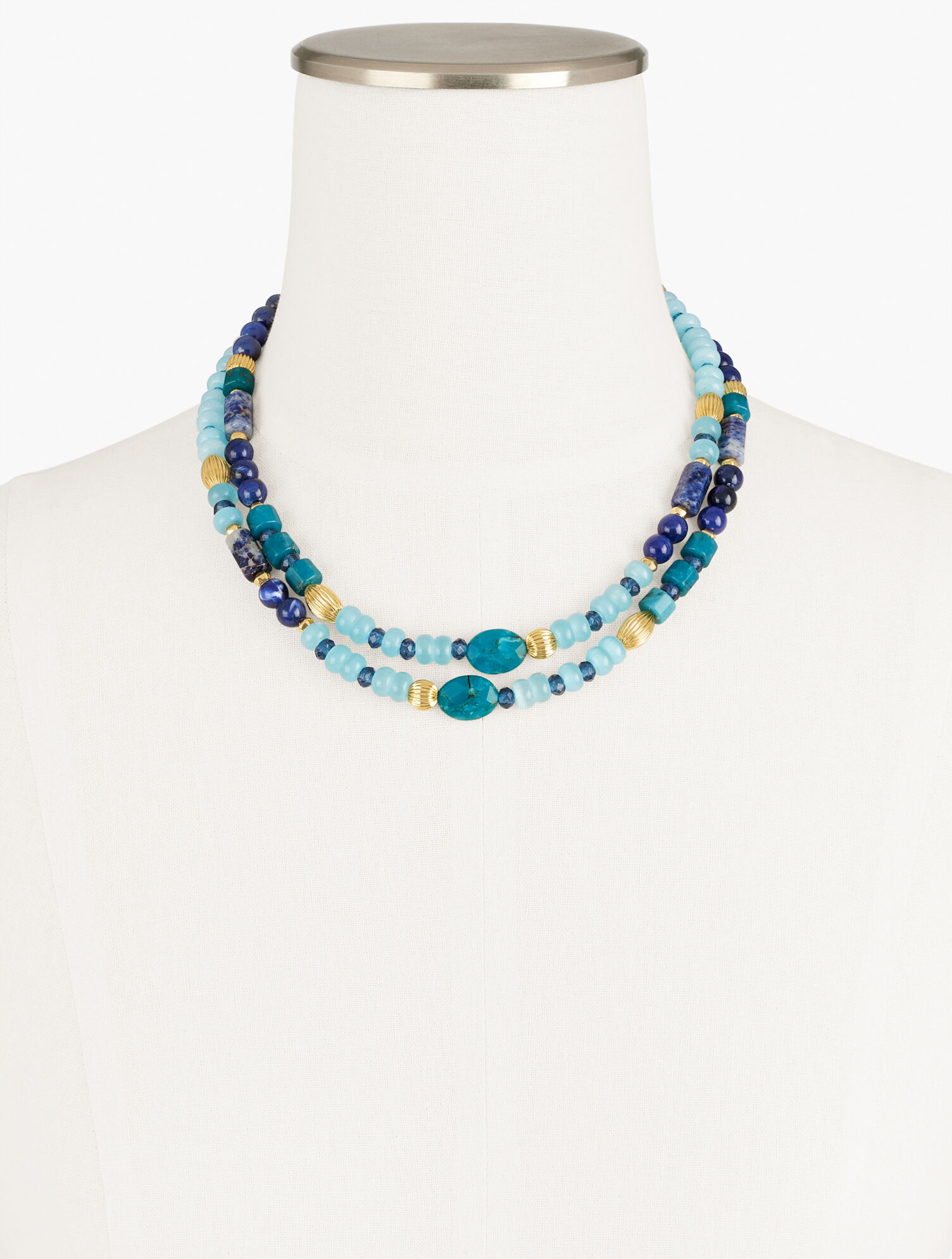 Mixed Bead Convertible Necklace | Talbots