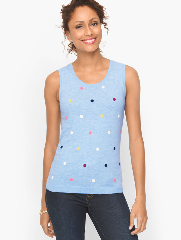 Charming Shell - Intarsia Dot | Talbots