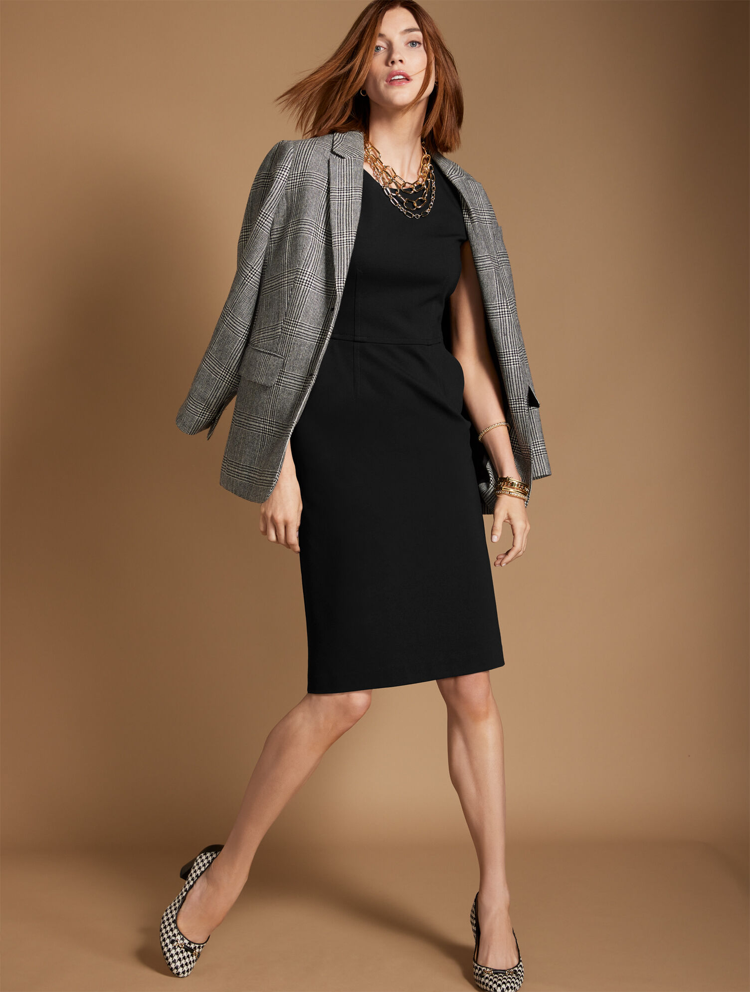 Luxe Italian Knit Dress | Talbots