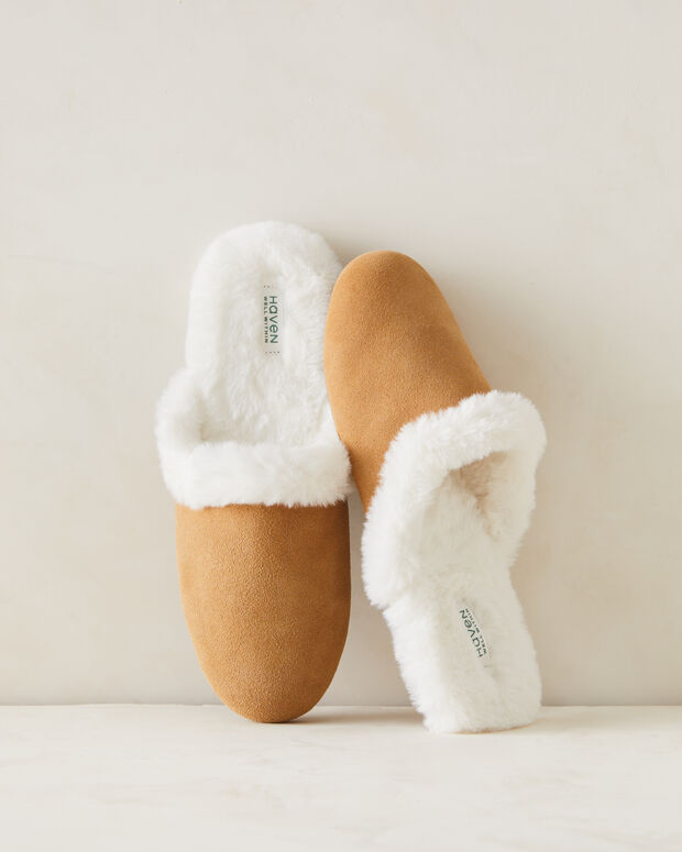 Suede Slippers | Talbots