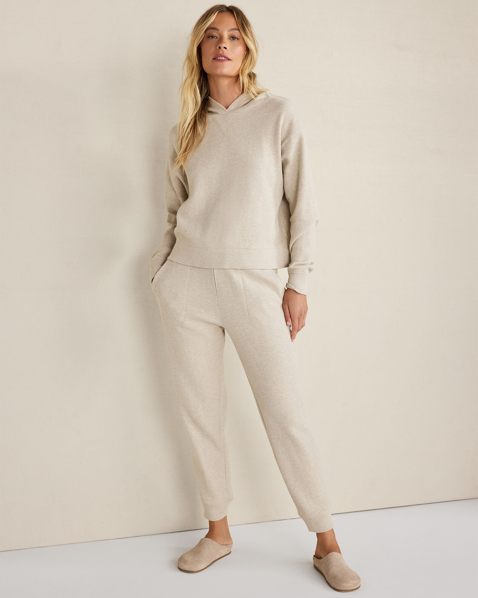 Organic Cotton Waffle Jogger | Haven Well Within