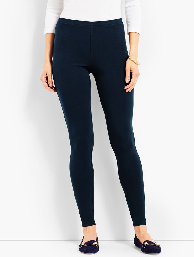 Basic Solid Legging | Talbots