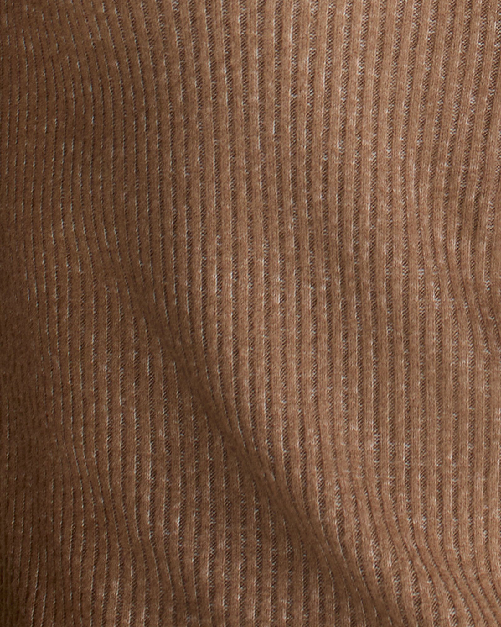 Brushed Rib Knit Long Sleeve Henley | Haven Well Within